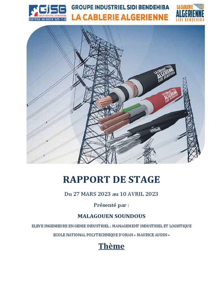 Rapport de Stage | PDF | Ordinateurs
