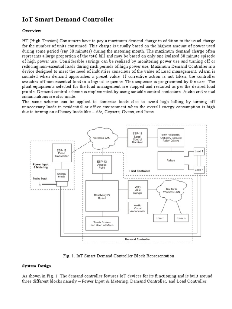 IoT Automated Demand Controller | PDF