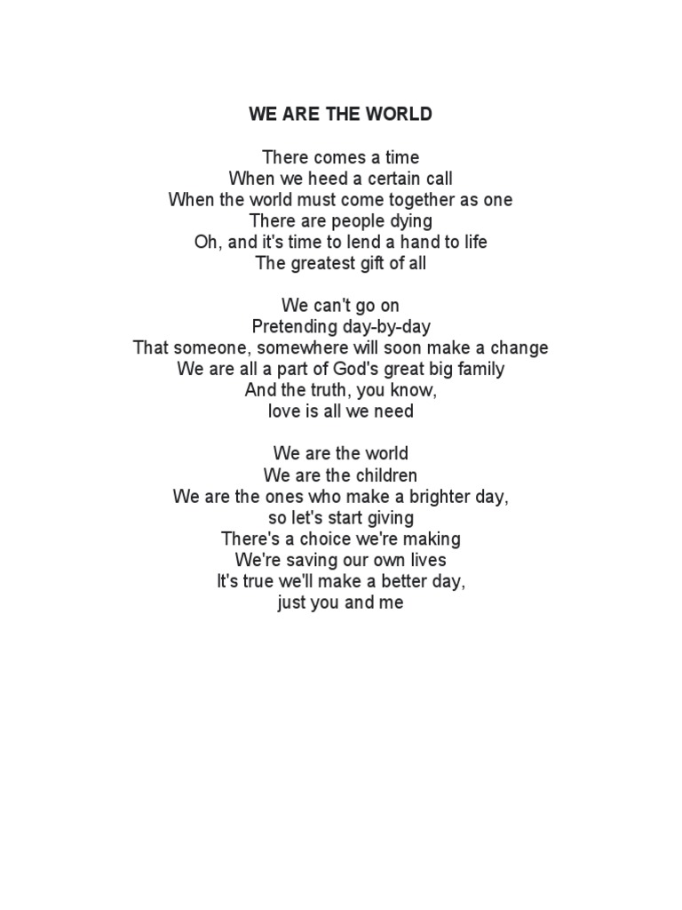 Inspirational Lyrics and Prayers Collection | PDF