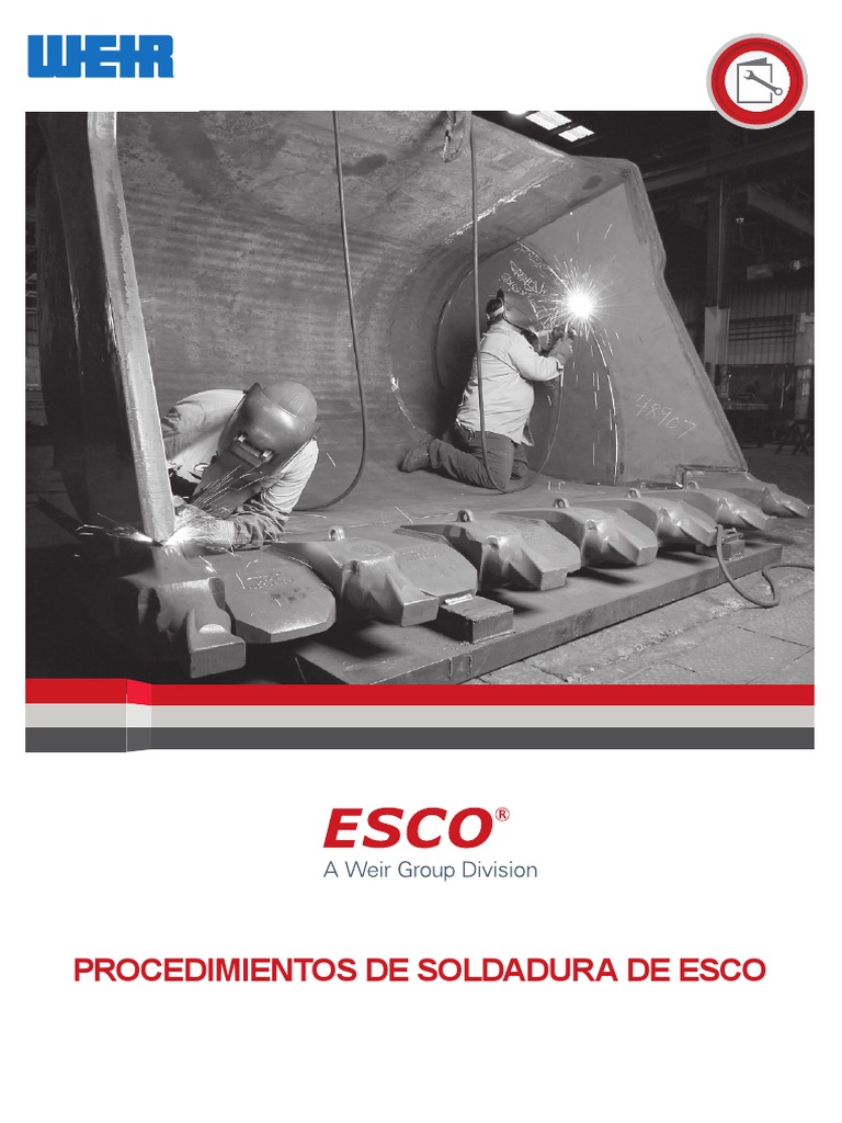 ESCO Weld Procedures-Spanish | PDF