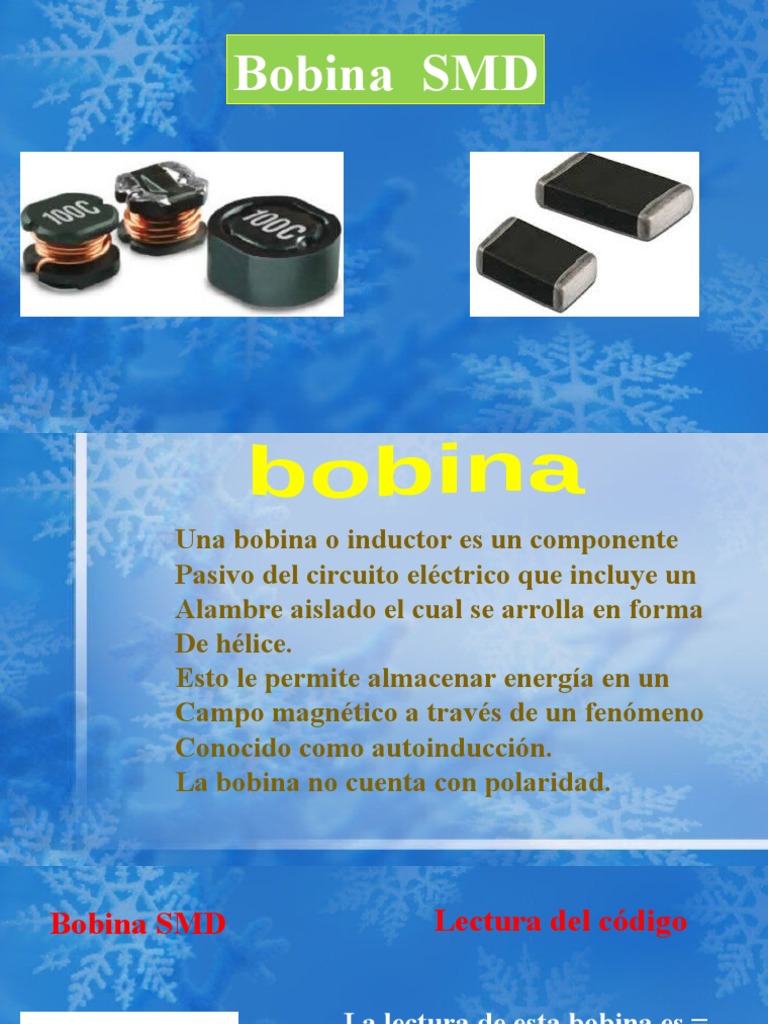 Diapositiva de La Bobina SMD | PDF