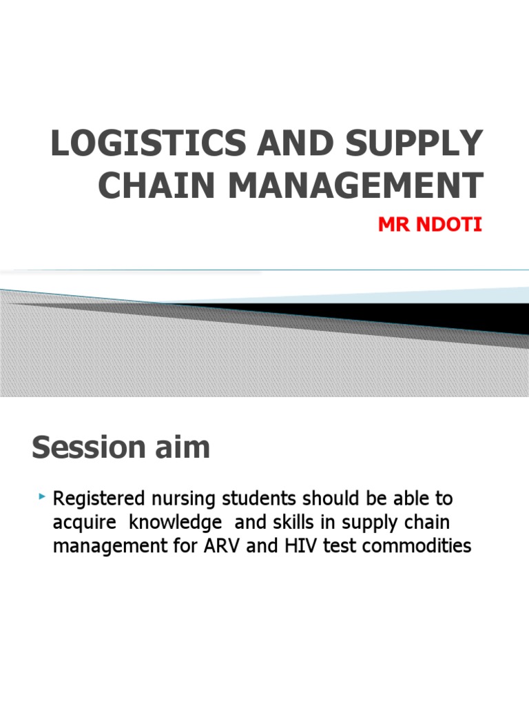Supply Chain Management in Healthcare | PDF | Logistics | Supply Chain