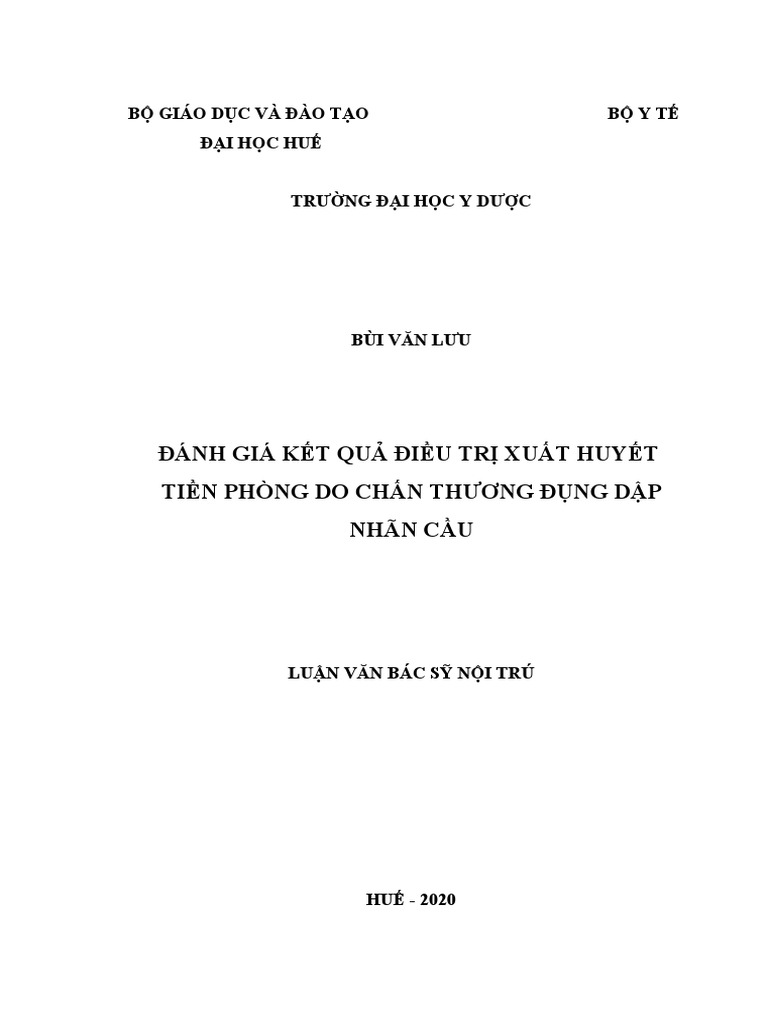 XHTP Bui Van Luu | PDF