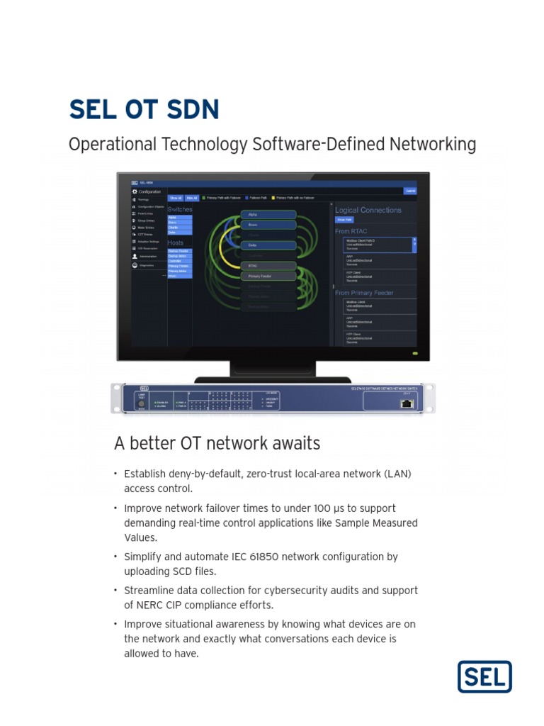 Sel Ot SDN Sel 2741 Switch | PDF