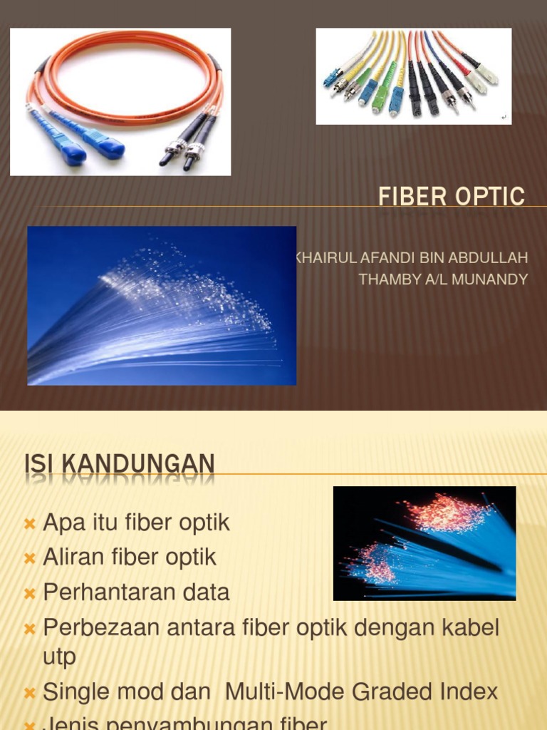Fiber Optic | PDF