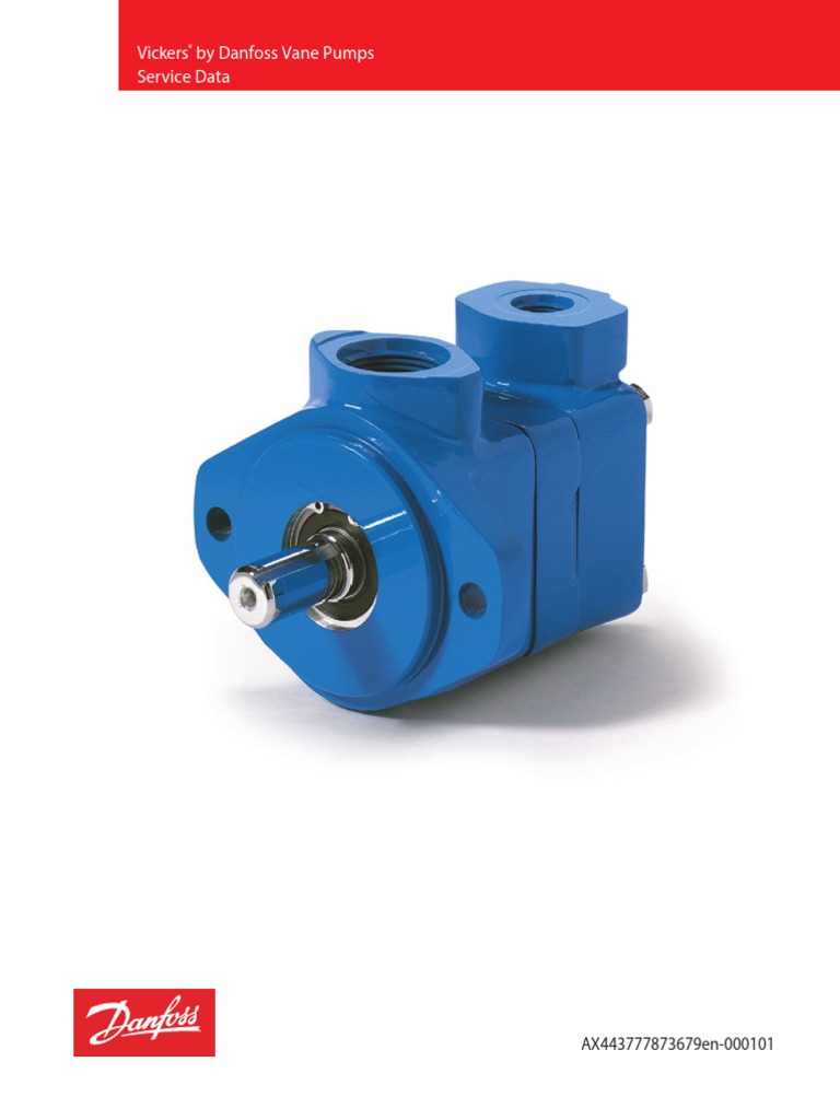 Catálogo Danfoss - Bombas de Palheta (Manual de Serviço) | PDF