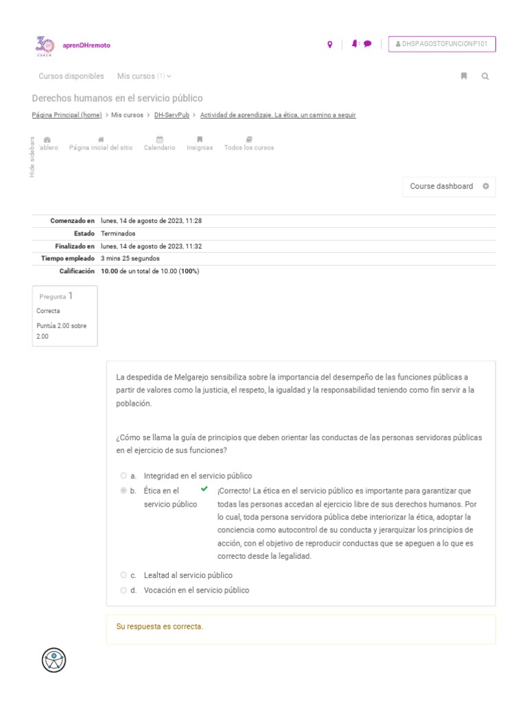 Actividad de Aprendizaje. La Ética, Un Camino A Seguir - Revisión Del ...