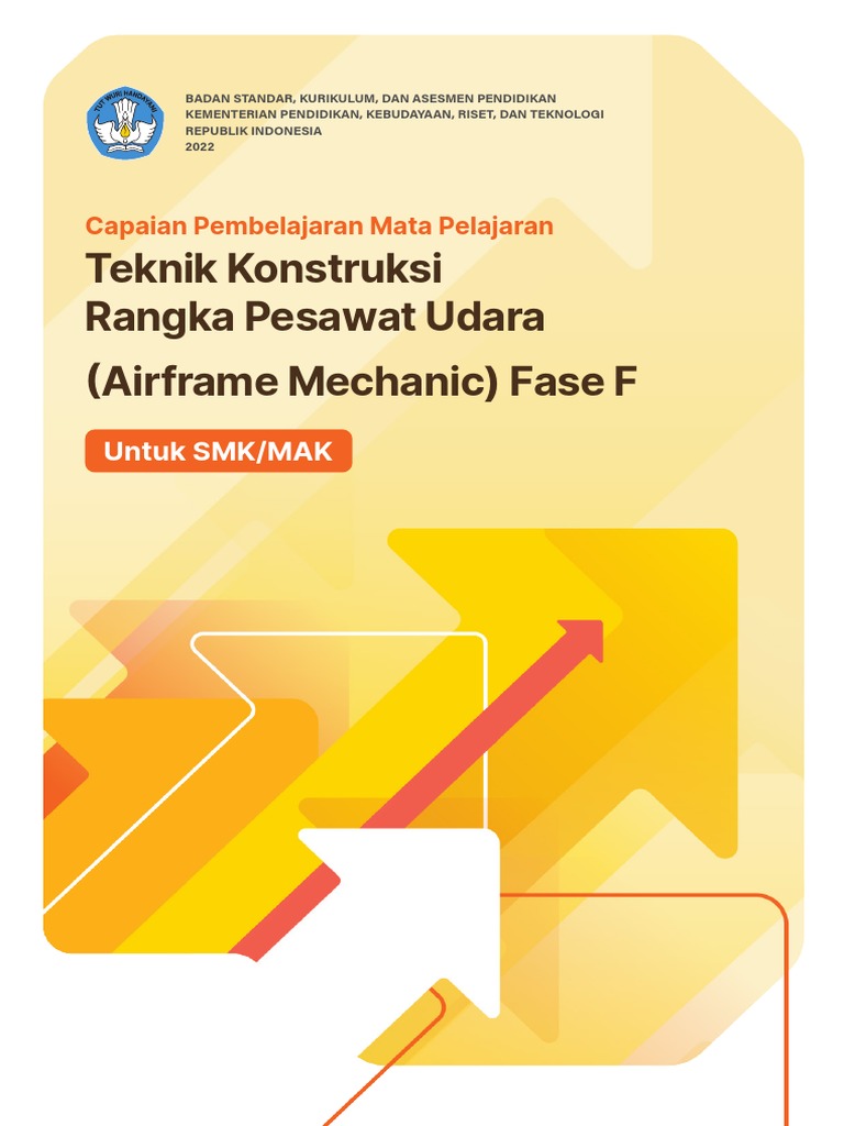 CP Mata Pelajaran Teknik Konstruksi Rangka Pesawat Udara (Airframe Mechanic) | PDF | Seni | Komputer