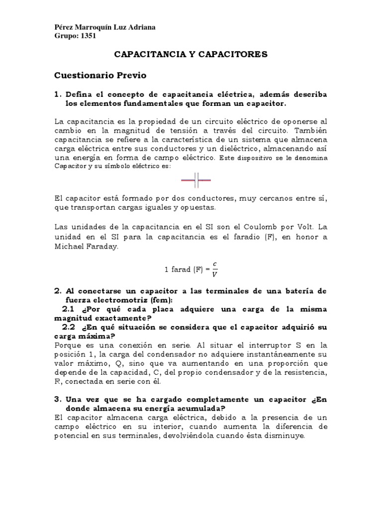 Capacitancia y Capacitores | PDF | Condensador | Capacidad