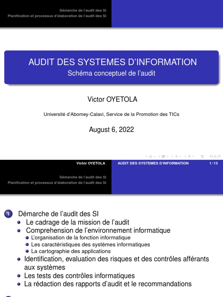 Audit4 Schema | PDF