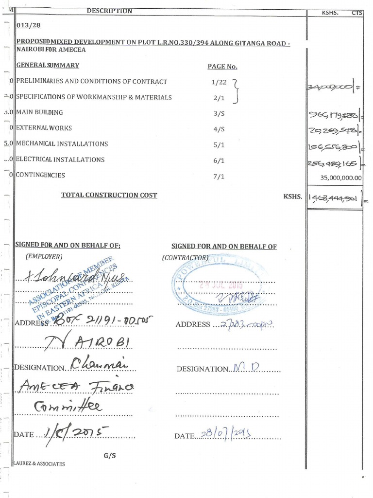 AMECEA Summary Page - June, 2016 | PDF
