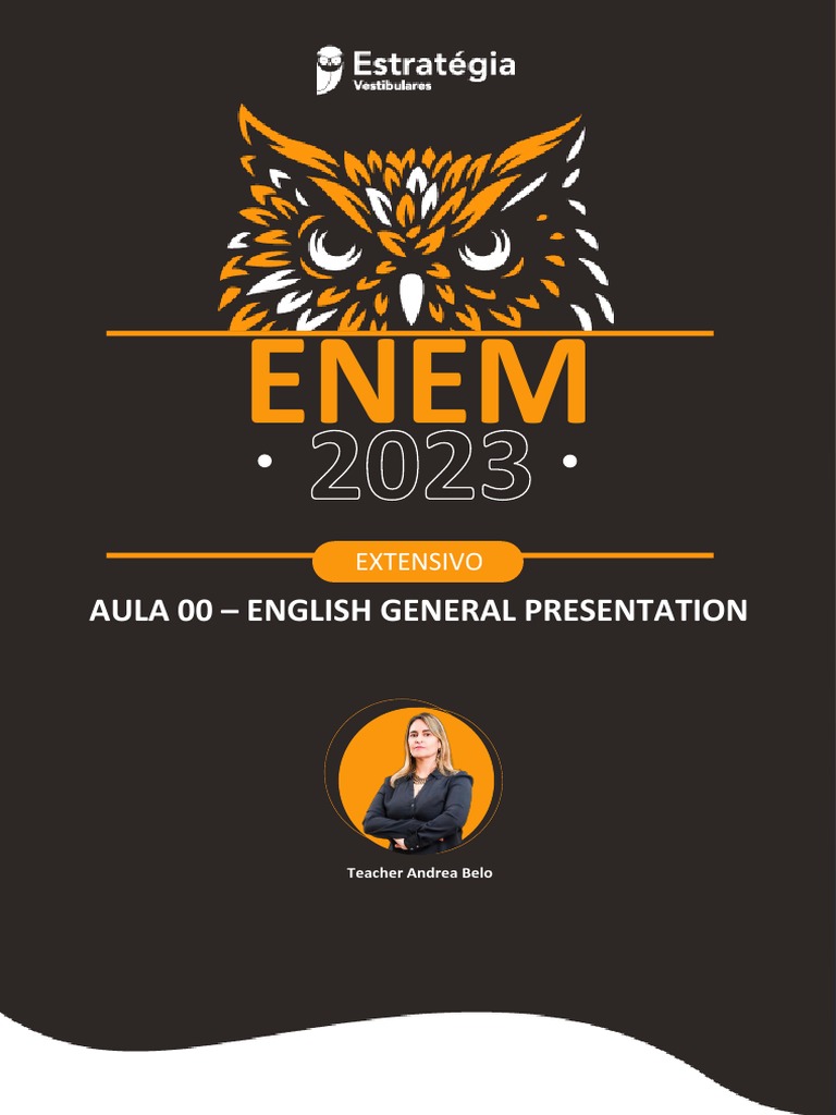 Aula 00 | PDF | Imagem | Gramática