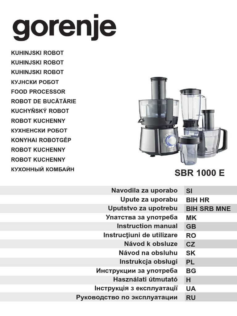 SBR 1000 e | PDF