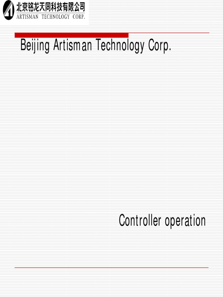 Controller & Keypad Operation | PDF