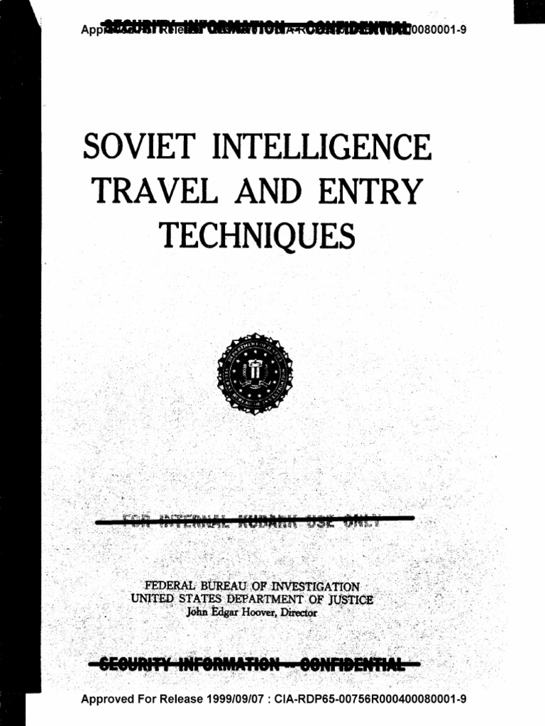 Soviet Travel and Entry Techniques | PDF