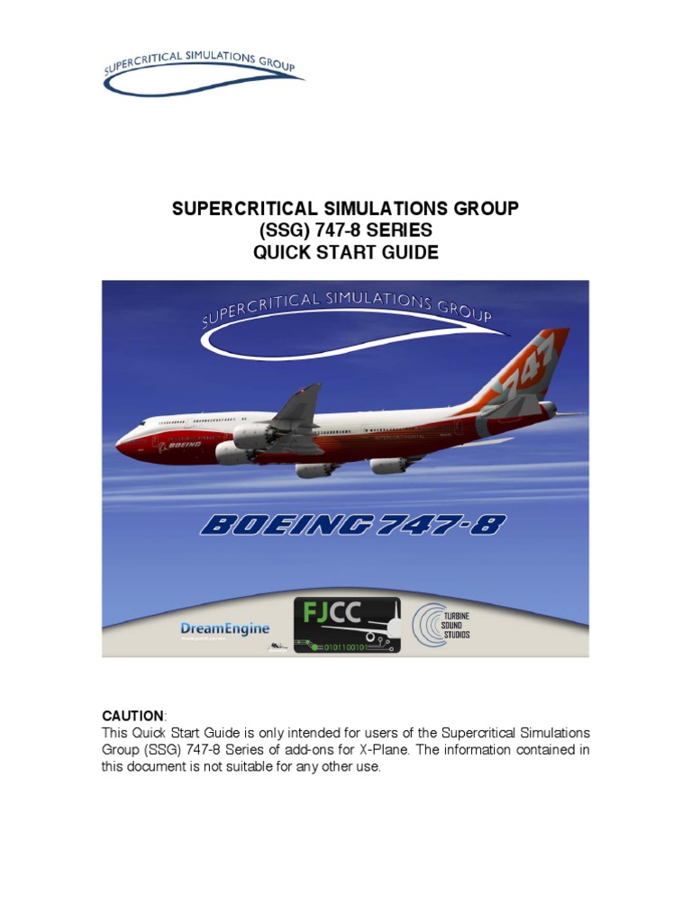 SSG 747-8 Quick Start Guide | PDF