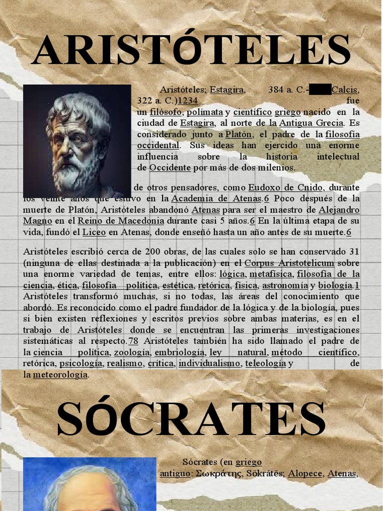 Biografias de Los Filosofos | PDF