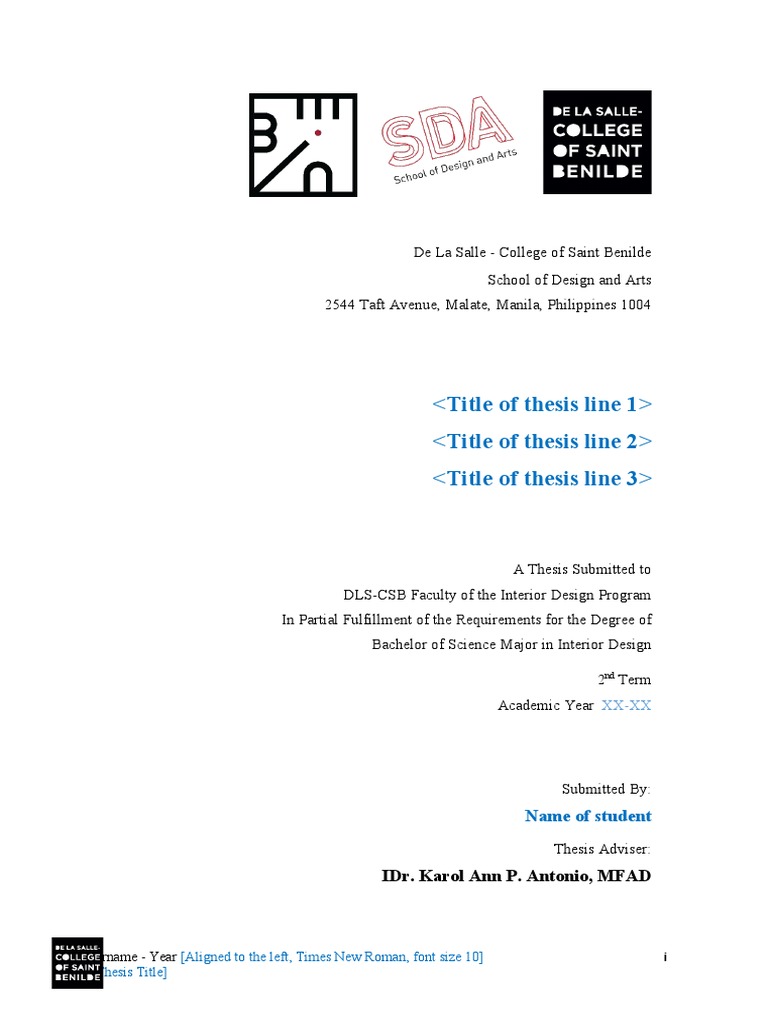 Ind Thesis Book Format 1 | PDF