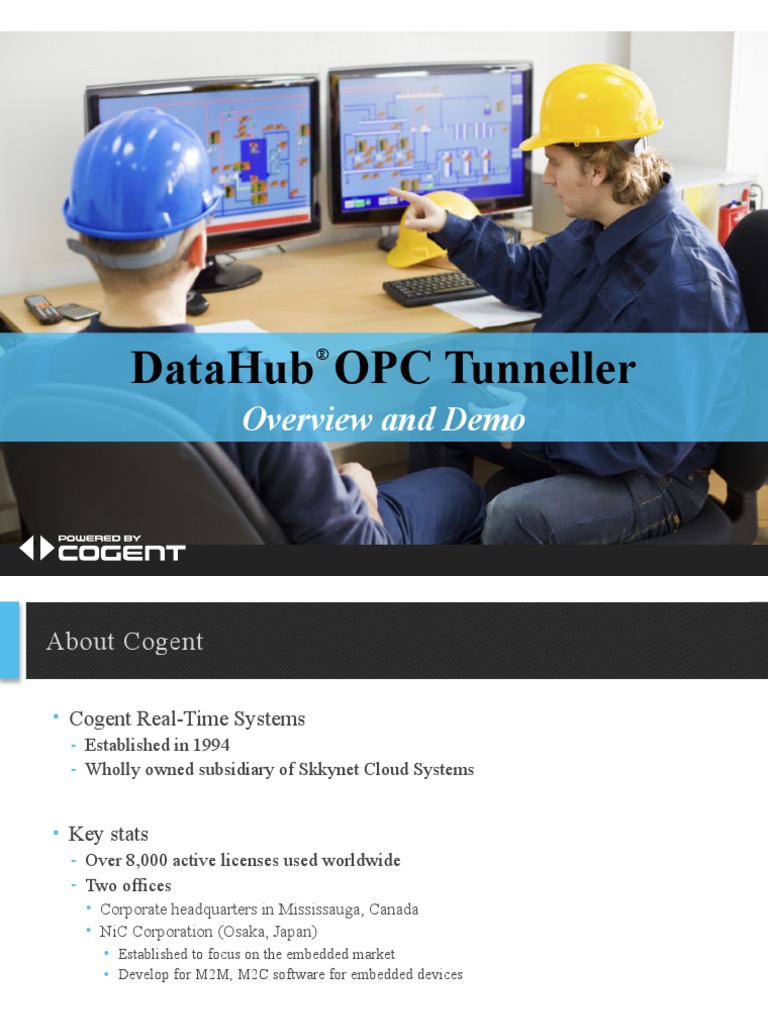 DataHub OPC Tunneller | PDF