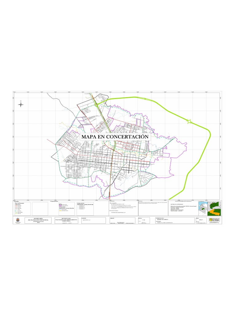 Mapa Cu 7 Sistema Vial | PDF