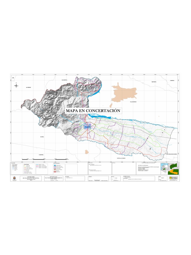Mapa CG 7 Jerarquizacion Vial | PDF