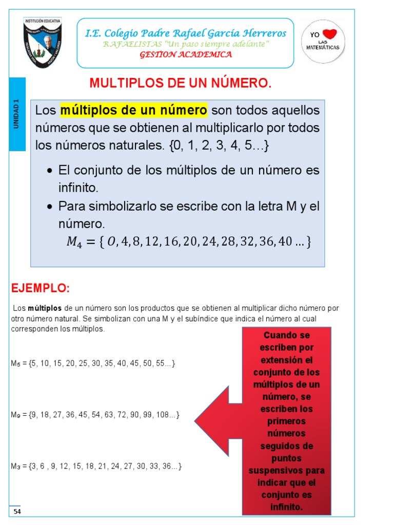 Multiplos de Un Número - 3 Grado | PDF