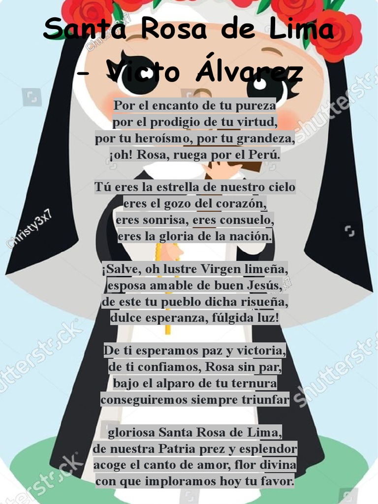 Poema de Santa Rosa de Lima | PDF