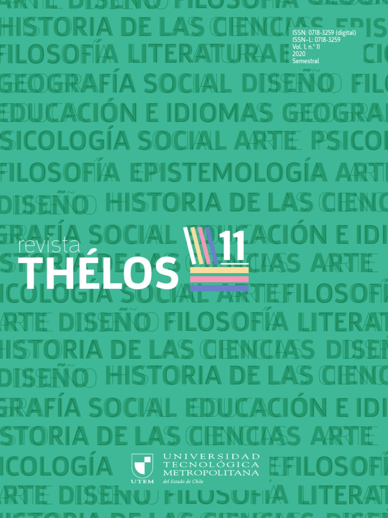 Revista Thelos Vol.1 n.11 v2 | PDF | Derechos de autor | Mujer