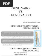 Genu Valgo y Varo en Niños | PDF | Rodilla | Sistema musculoesquelético
