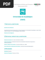 Estructura y Contactos CUAAD | PDF | Diseño