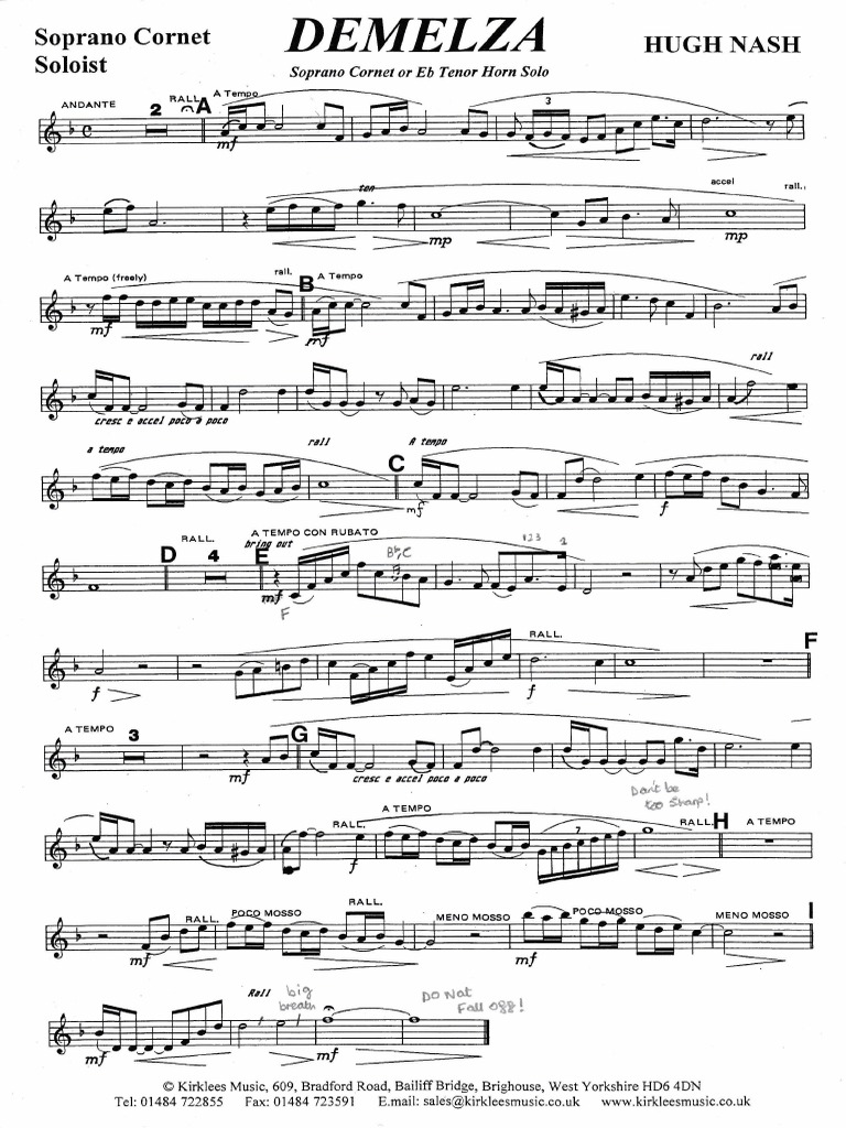 Demelza - Sop Solo | PDF