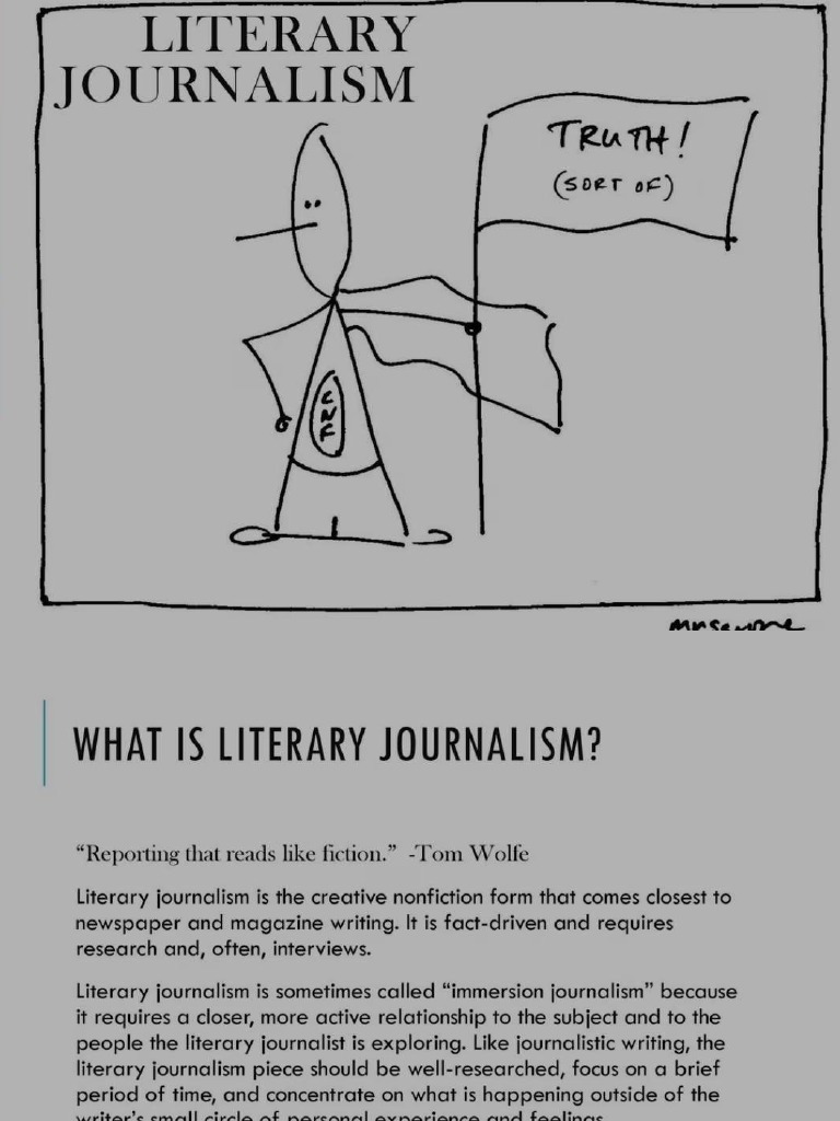 Literary Journalism | PDF