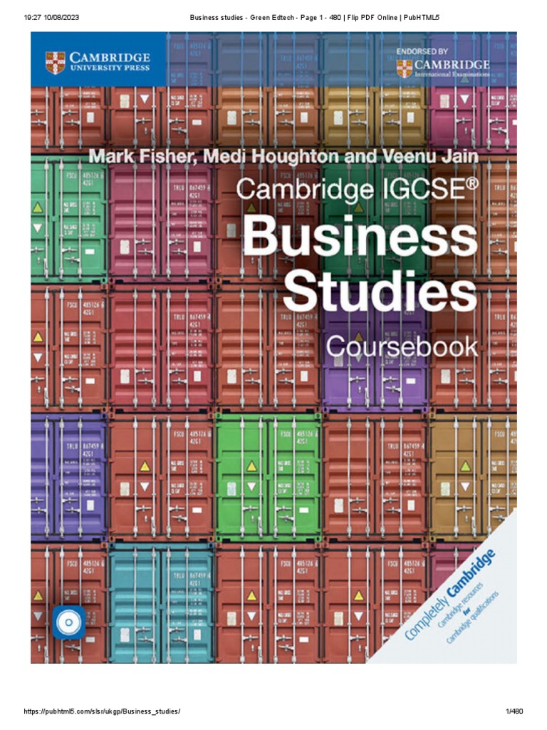 Green Edtech Business Studies Guide | PDF | Learning Methods | School Types