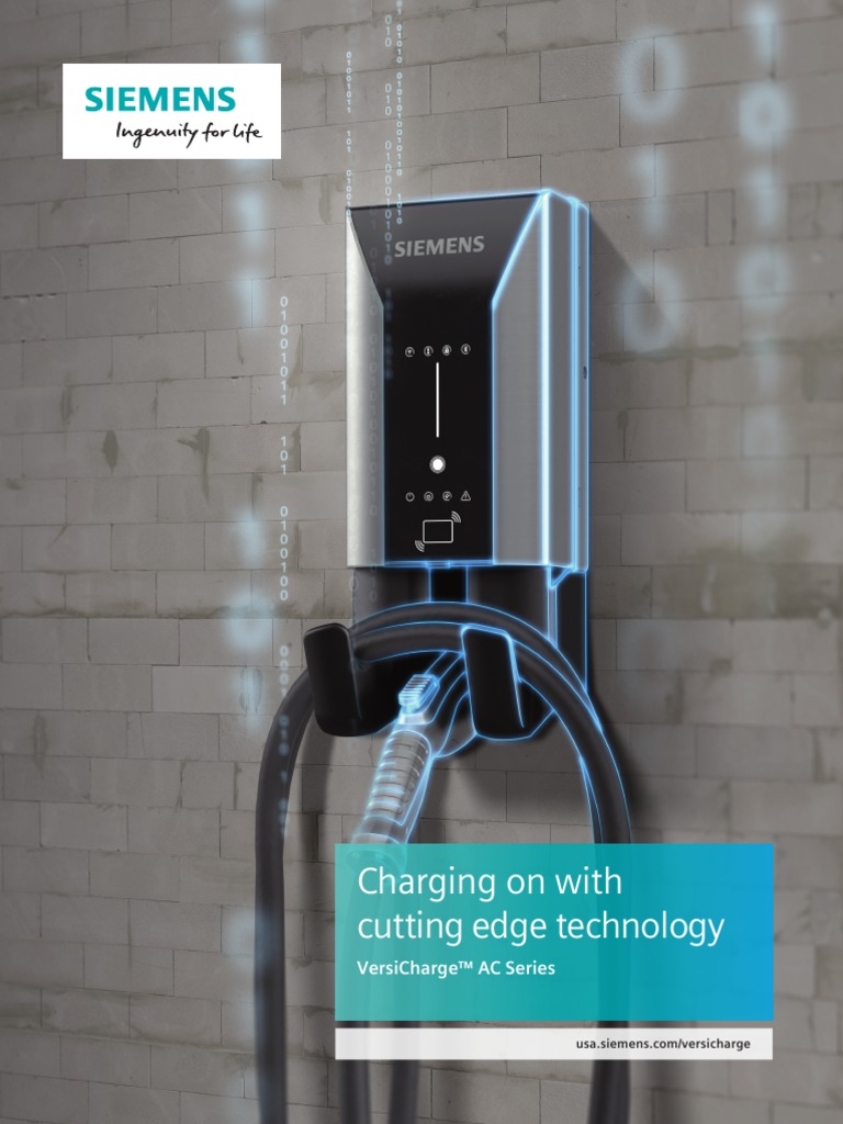 Siemens VersiCharge G3 AC Charger | PDF | Battery Charger ...