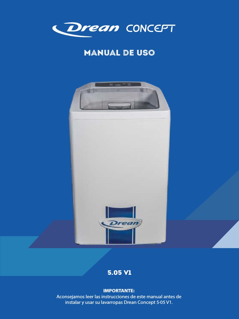 Manual Drean Concept 5.05 | PDF