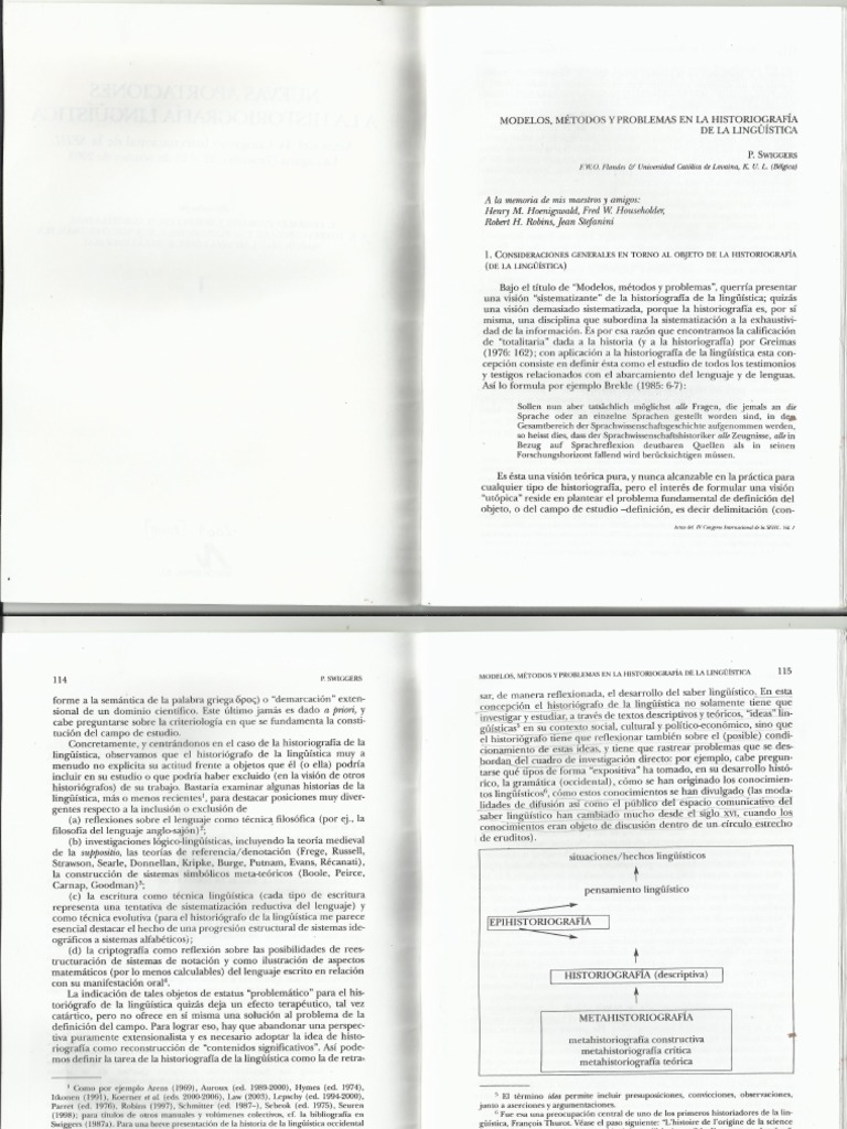 Swiggers 2005 (2003) | PDF