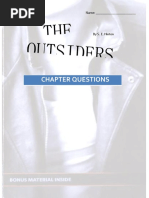 The Outsiders - Chapter 1 | PDF | Narration