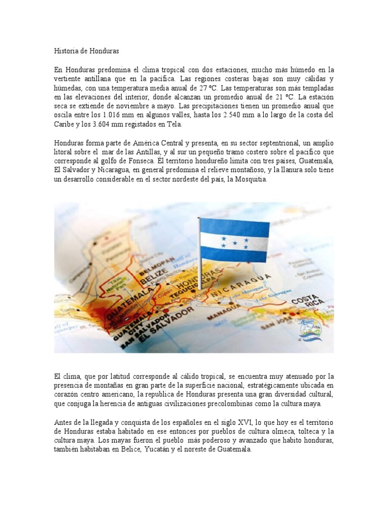 Historia de Honduras | PDF