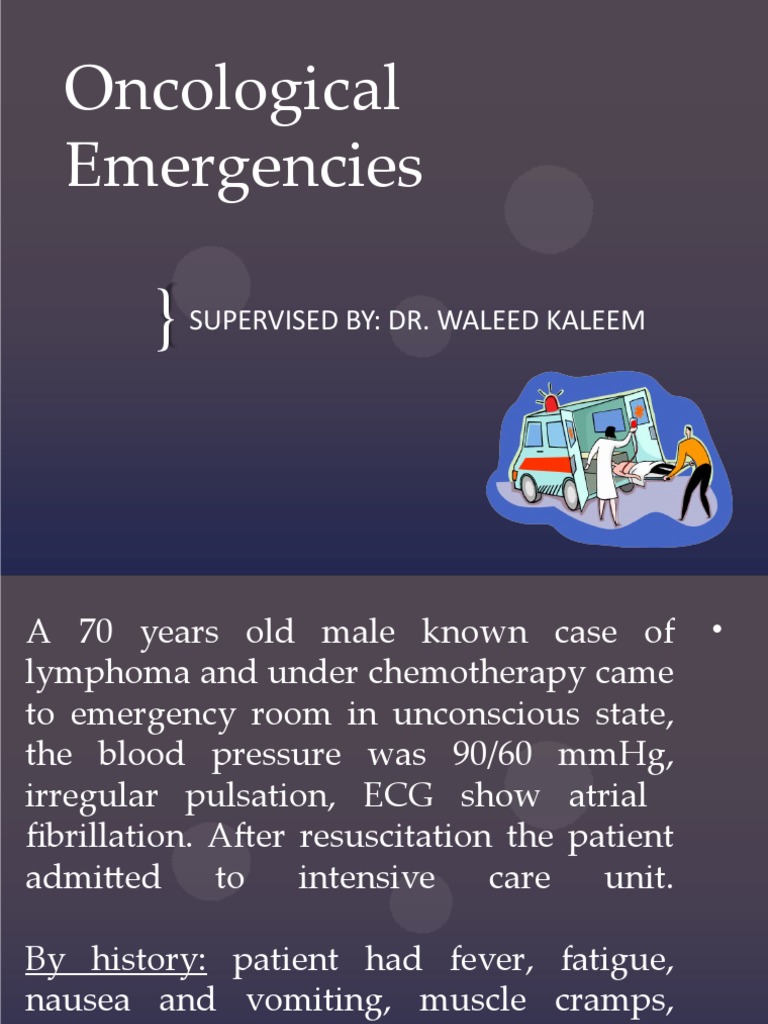 Oncological Emergencies | PDF