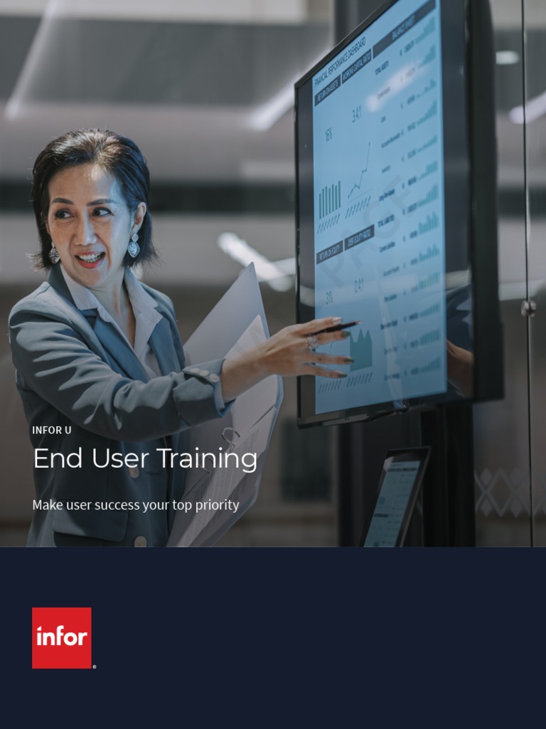 Infor Education - End User Training, Brochure, English | PDF