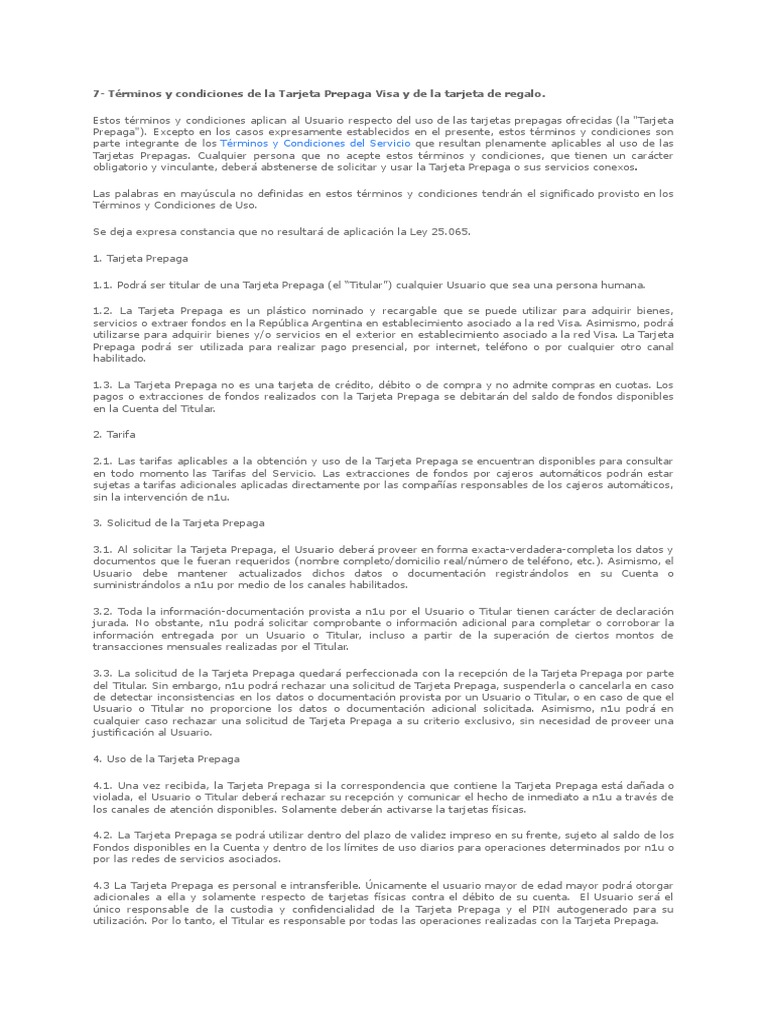 N1u TyC 20230504 | Descargar gratis PDF | Tarjeta de débito | Bancos