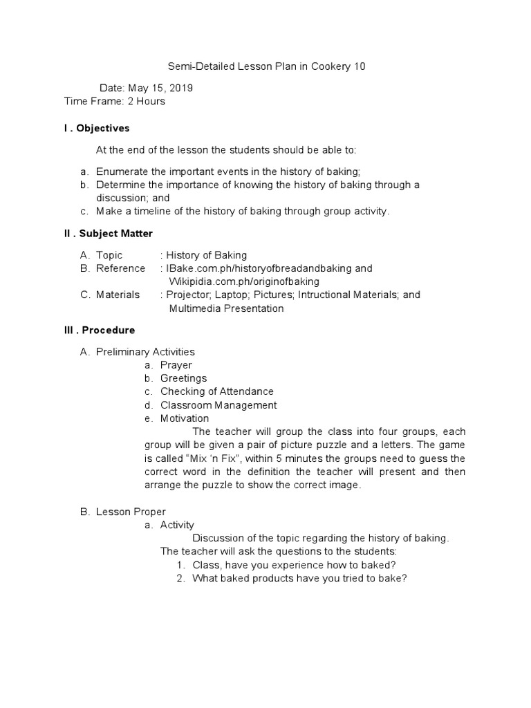 Final Demo Lesson Plan | PDF