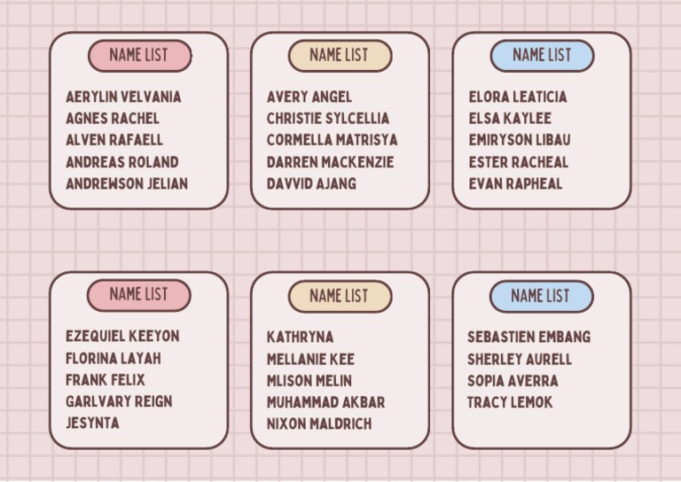 Pink Blue Yellow Decorative Colorful Class Schedule | PDF