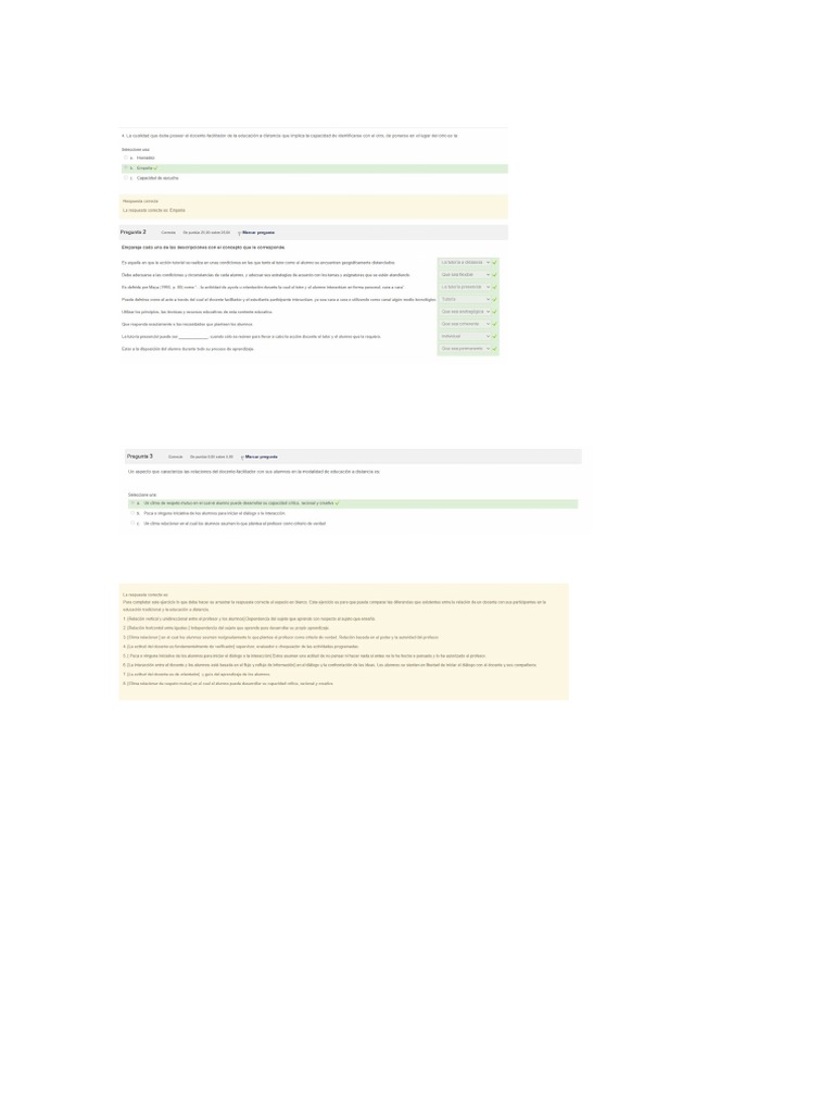 Cuestionario a Modo de Tarea Semana IV | PDF