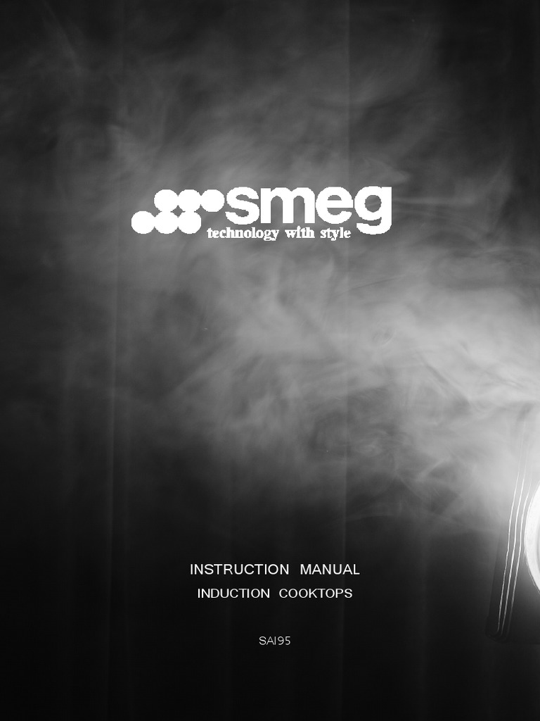 Smeg SAI95 Induction Cooktop User Manual | PDF