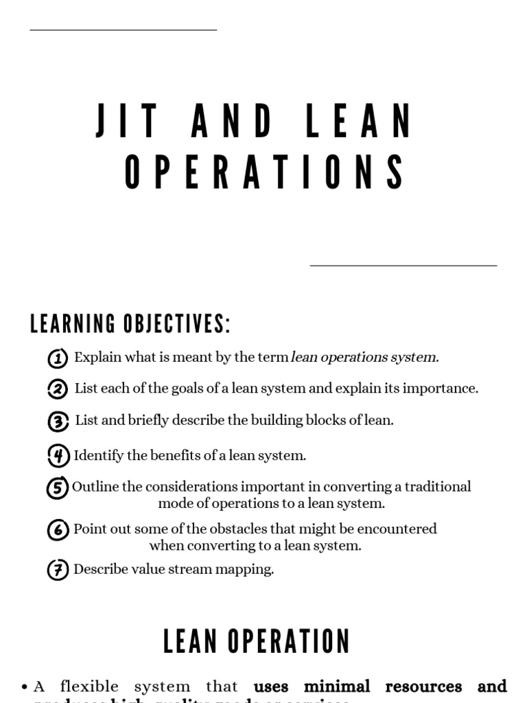 Jit Operations | PDF