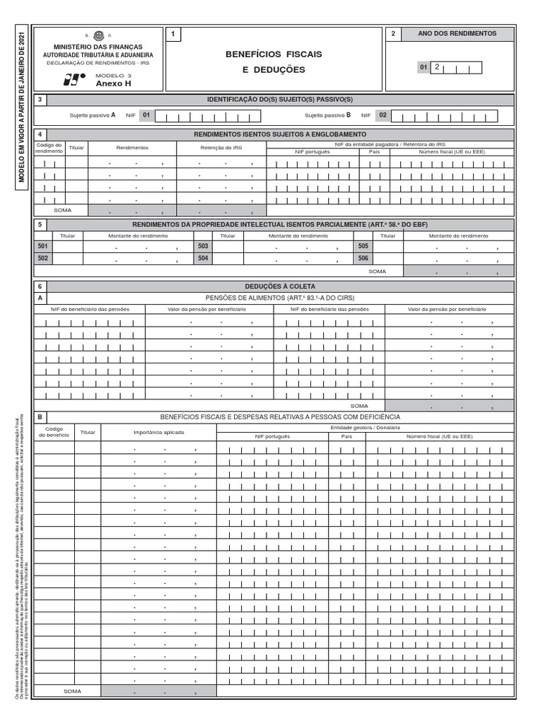 Mod 3 Anexo H | PDF | Impostos | Economias