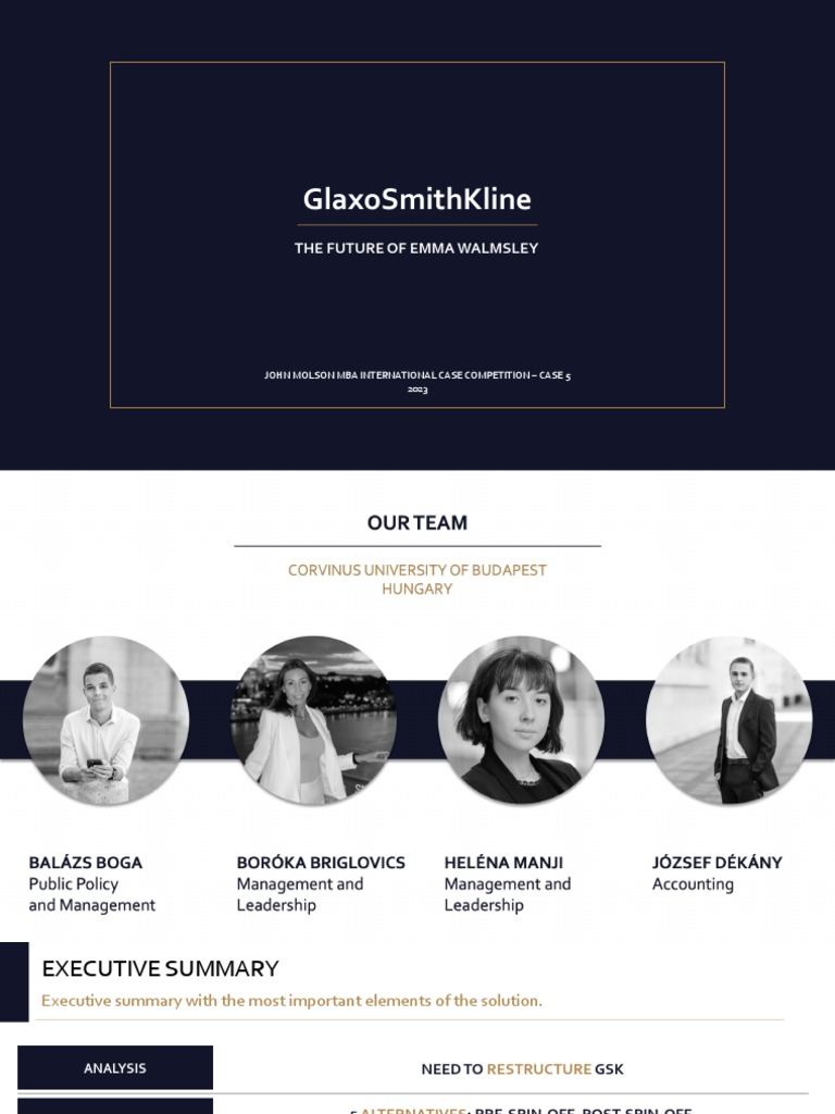 Case 5 - Corvinus University of Budapest | PDF | Pharmaceutical Industry | Valuation (Finance)