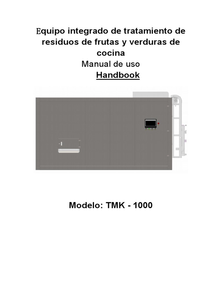 TMK-1000Operating Instructions - Spanish | PDF