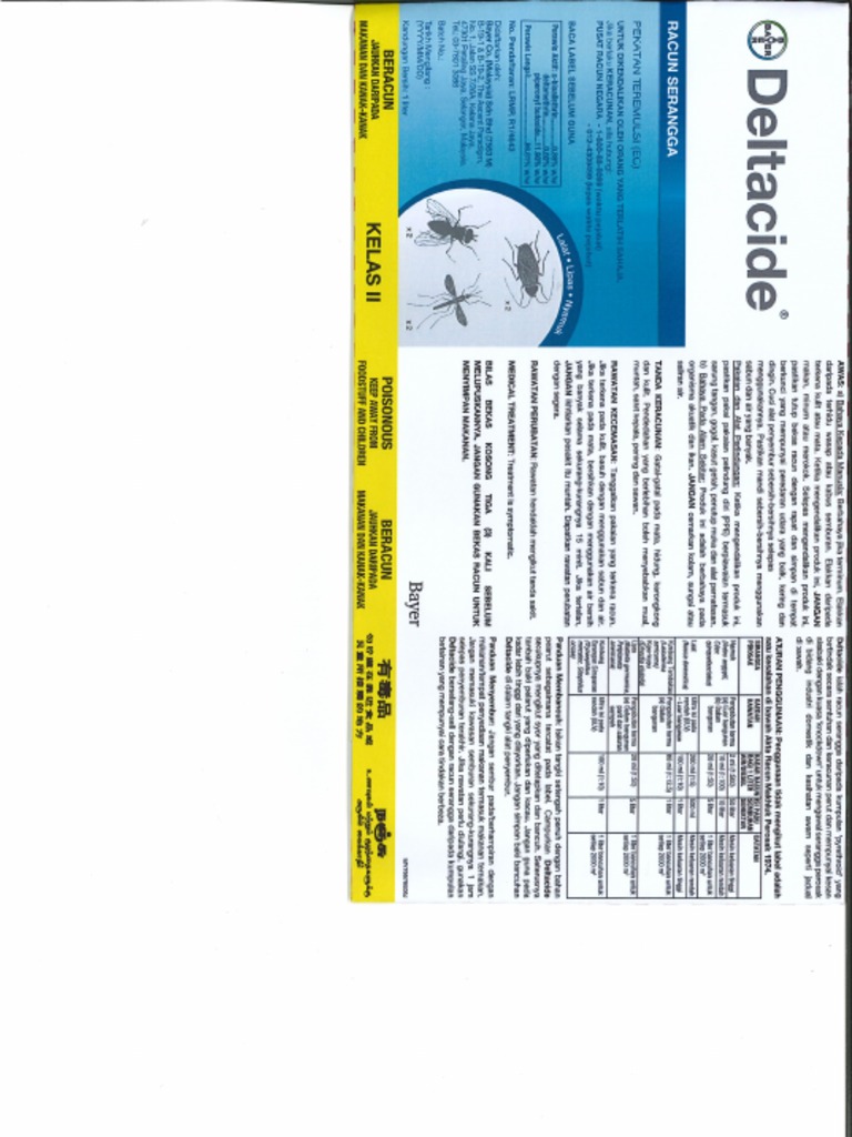 Bayer Deltacide | PDF